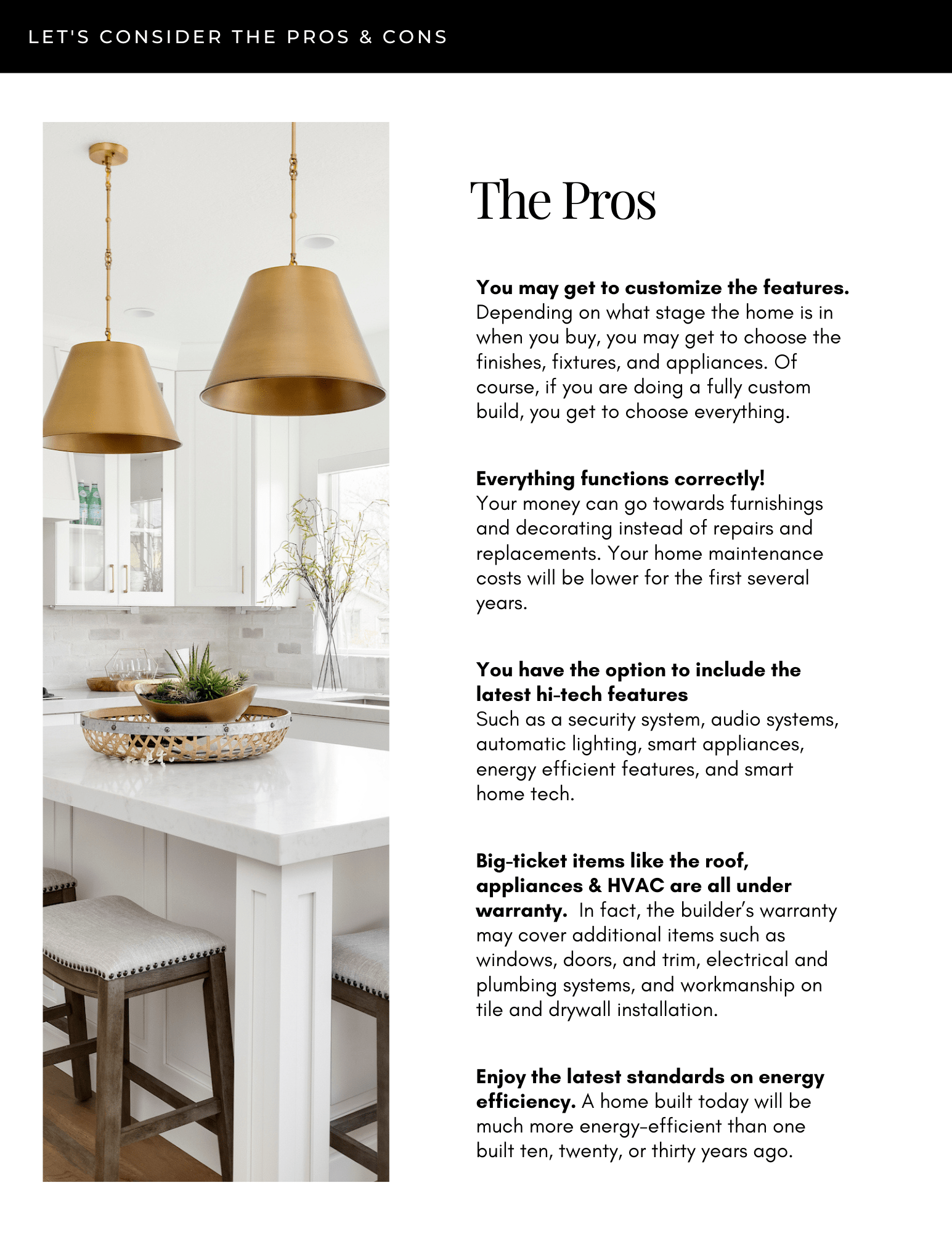 New Construction Guide - The Tabor Team with Tyler York Real Estate Brokers