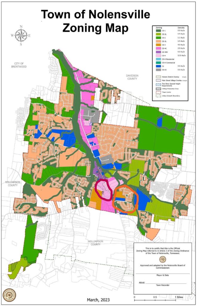 Nolensville Village Overlay Project: A Vibrant Future Downtown District